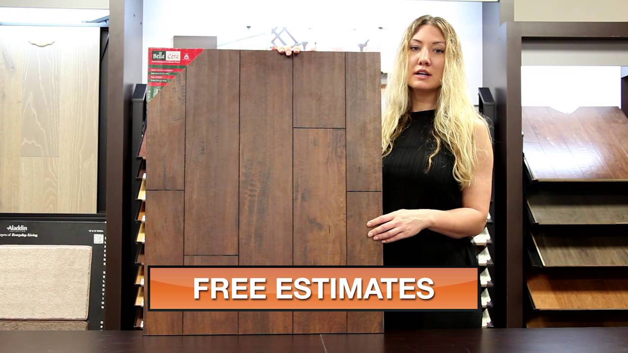 Bella Cera - Sun River Collection - Roman Rust - Laminate Floor - YouTube