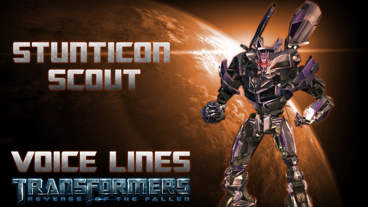 All Stunticon Scout Lines - YouTube