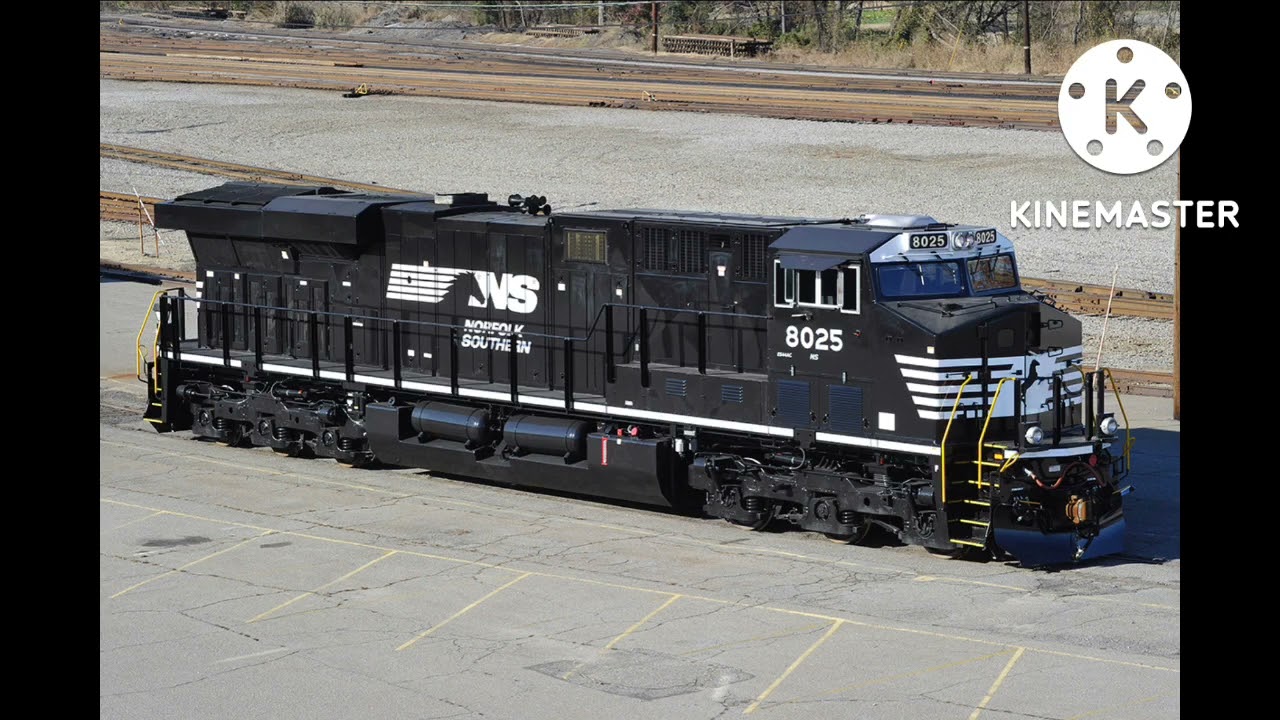 NS 8025 before and after repaint - YouTube