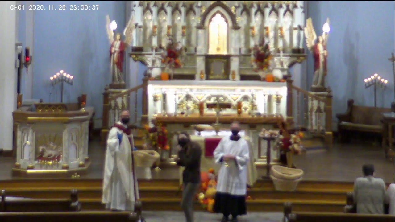 11/26/2020- Thanksgiving Mass - YouTube
