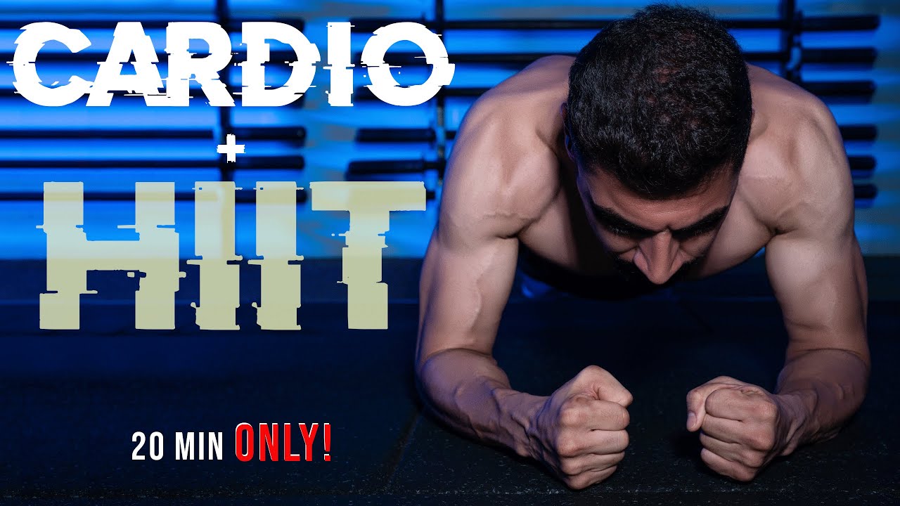 20 Min Fat Burning HIIT Workout for TOTAL BEGINNERS (No Equipment ...