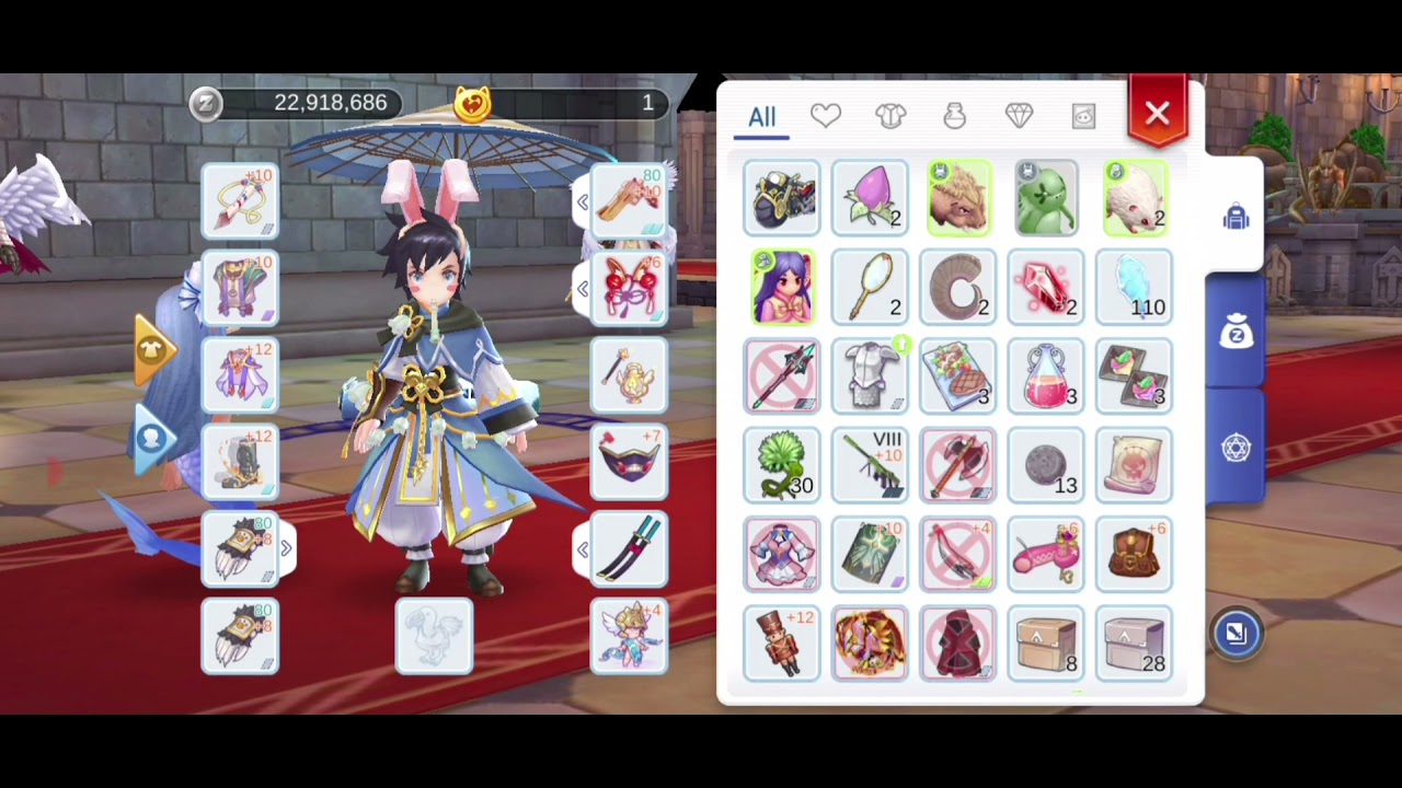 🃏Gunslinger pve build🃏 (Ragnarok Mobile) gokublack12🖤 (Test Job) Set ...