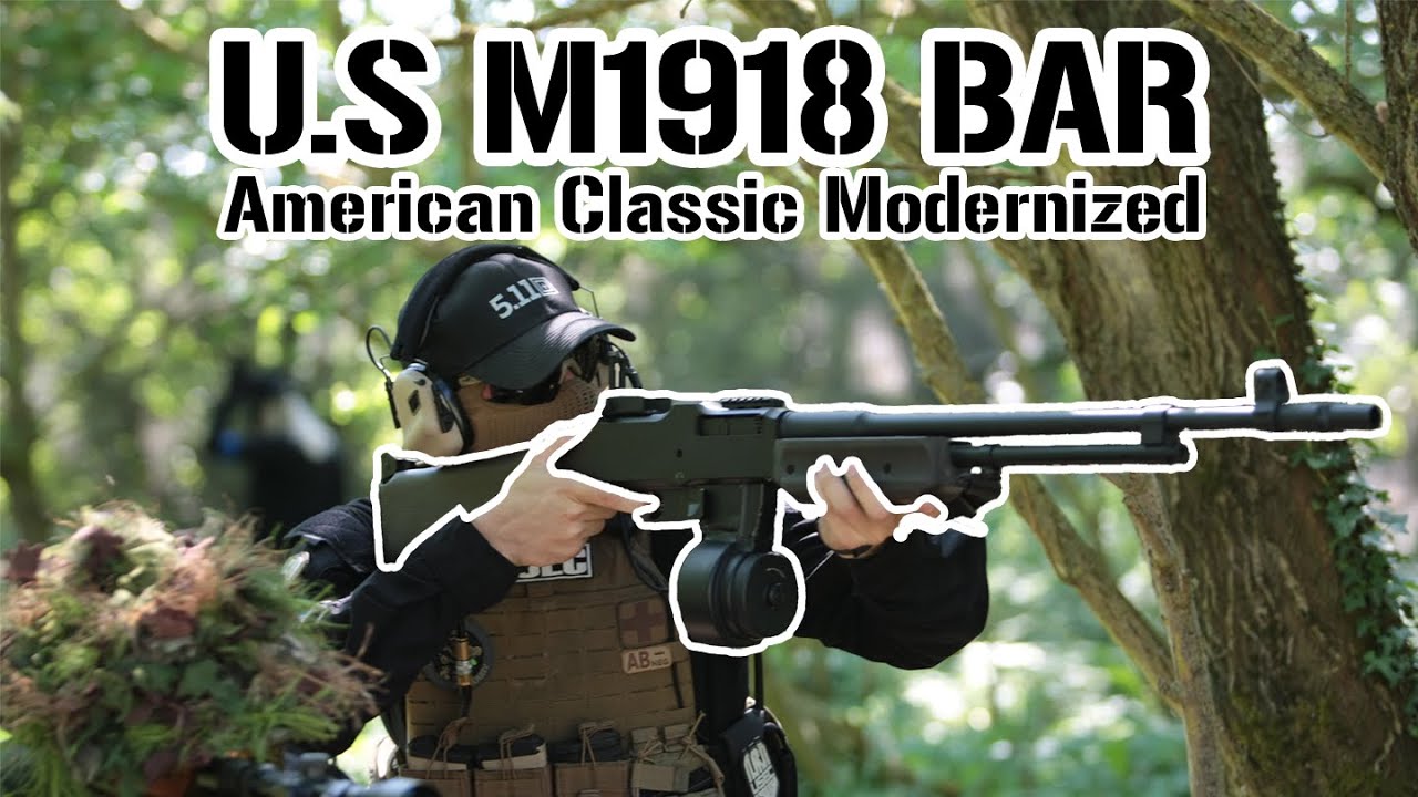 U.S. M1918 BAR - Low Speed, High Drag. - YouTube