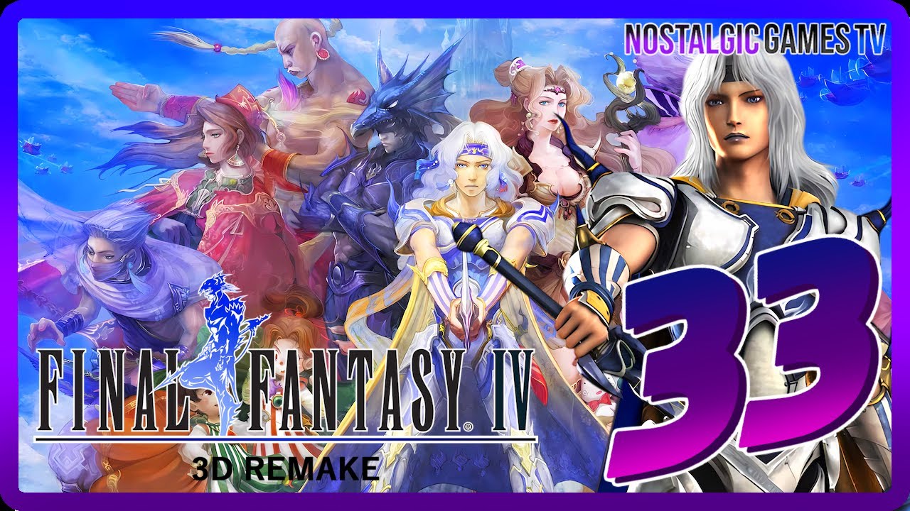Final Fantasy IV (3D Remake) #33 | Helping Yang and Eidolon Sylphide ...