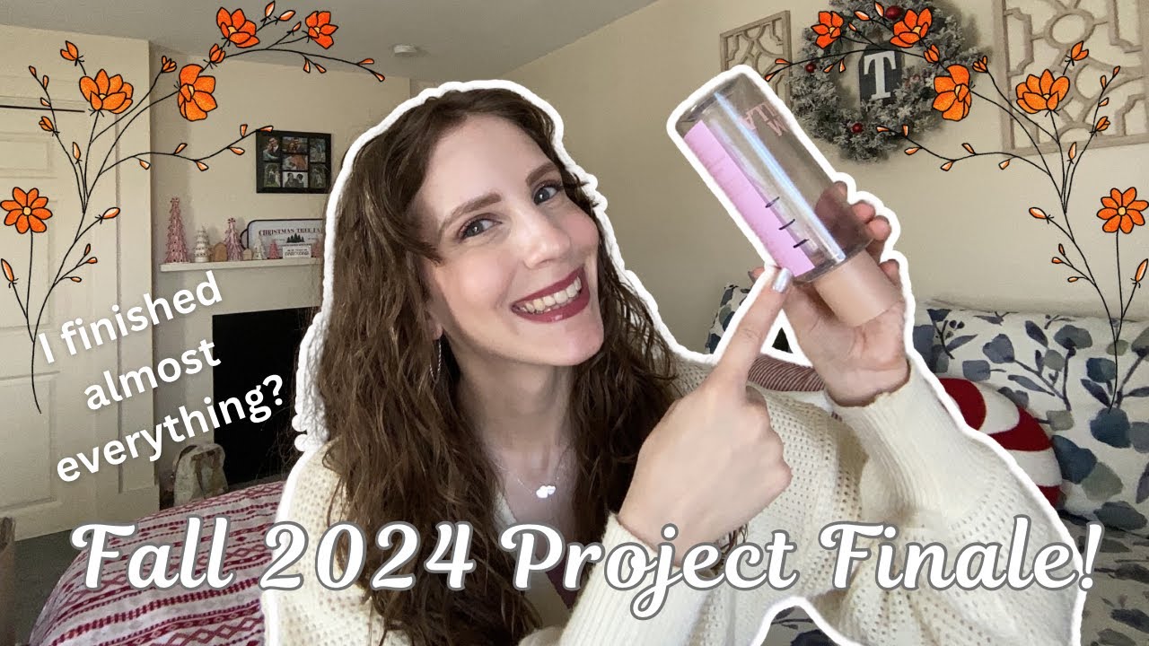 FALL 2024 PROJECT USE-IT-UP FINALE! | I finished almost everything!?! - YouTube