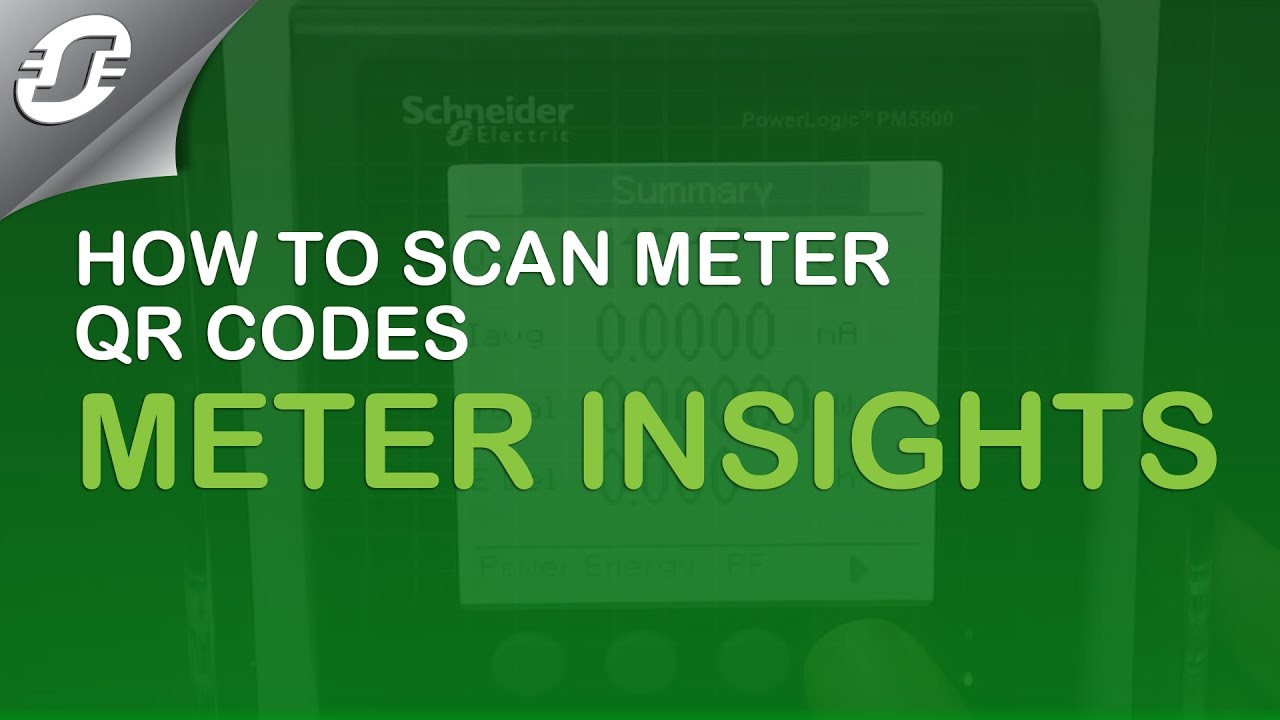 How to scan meter QR codes to send data for viewing in Meter Insights ...