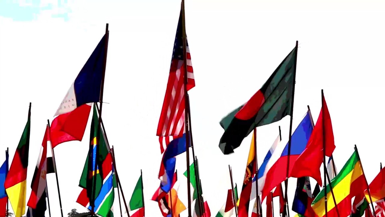 Flags Stock Video - YouTube