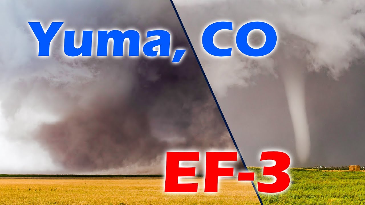 "A Photogenic Dust Monster:" The Yuma, Colorado EF3! - 8/8/23 - YouTube