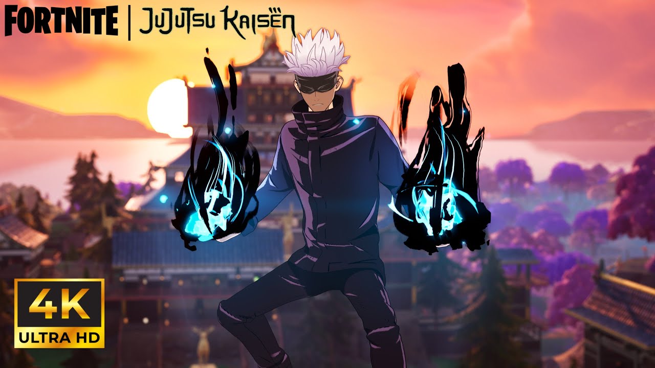 Satoru Gojo ULTRAWIDE Gameplay | FORTNITE x JUJUTSU KAISEN | Zero Build ...