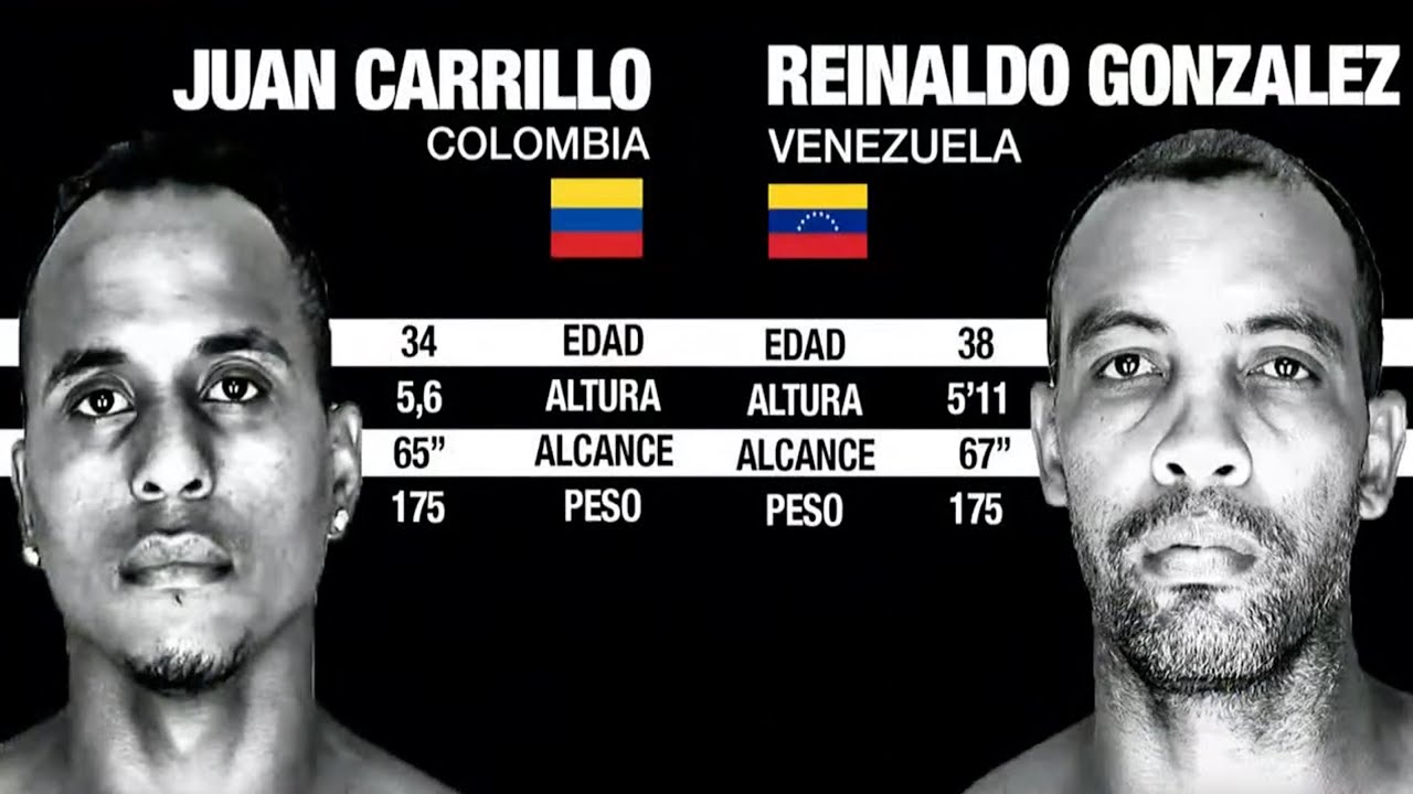 Juan Carrillo Vs Reinaldo Gonzalez - YouTube