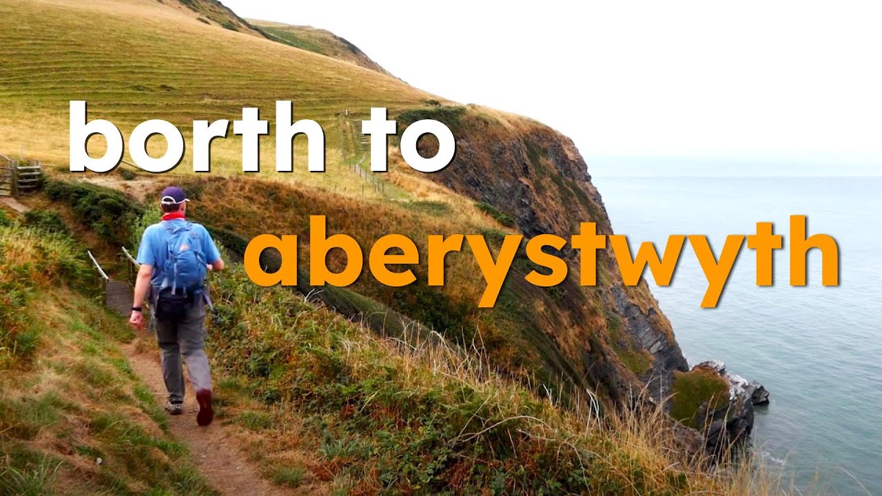 Borth to Aberystwyth along the Wales Coast Path - YouTube
