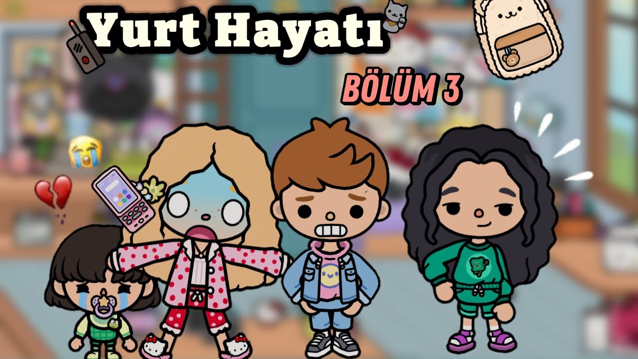 Toca Life Liza: Yurt Hayatı (Bölüm 3)🤫 - YouTube