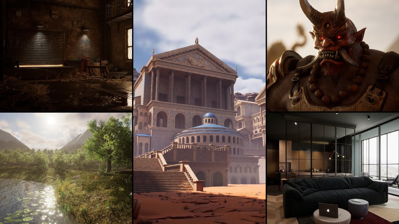 Unreal show reel | 3D environment show reel - YouTube