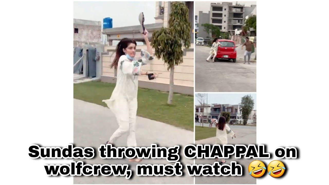 Sundas throwing chappal on hashir 🤣 must watch #shorts - YouTube