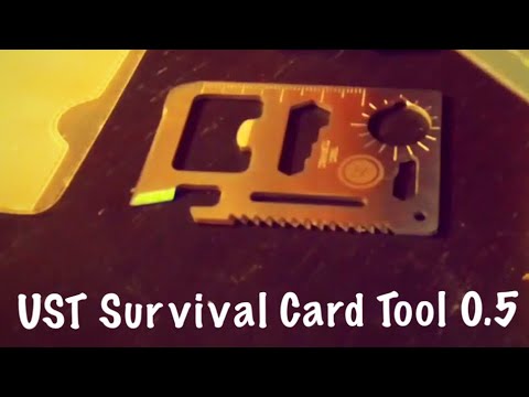 UST Survival Card Tool 0.5 Review - YouTube