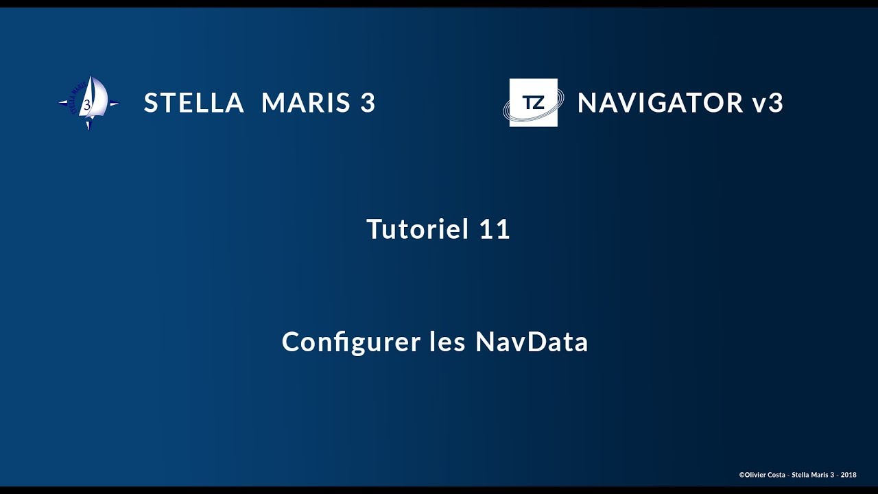 Tuto 11 - Configurer les NavData - YouTube