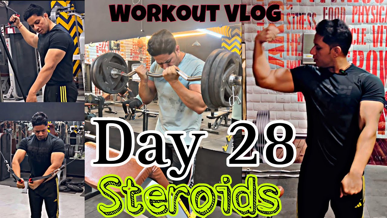 Day 28 steroids transformation for birthday fitness challenge | workout ...