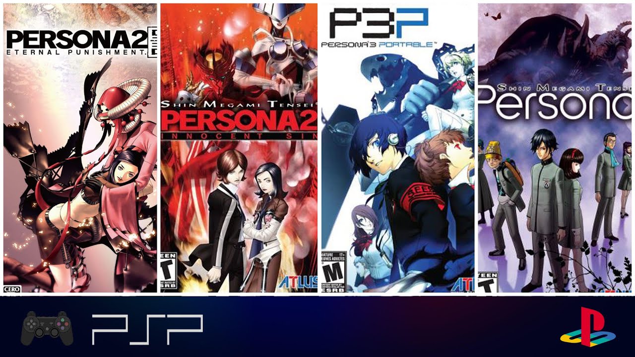 Persona Games บนครื่อง PSP - YouTube