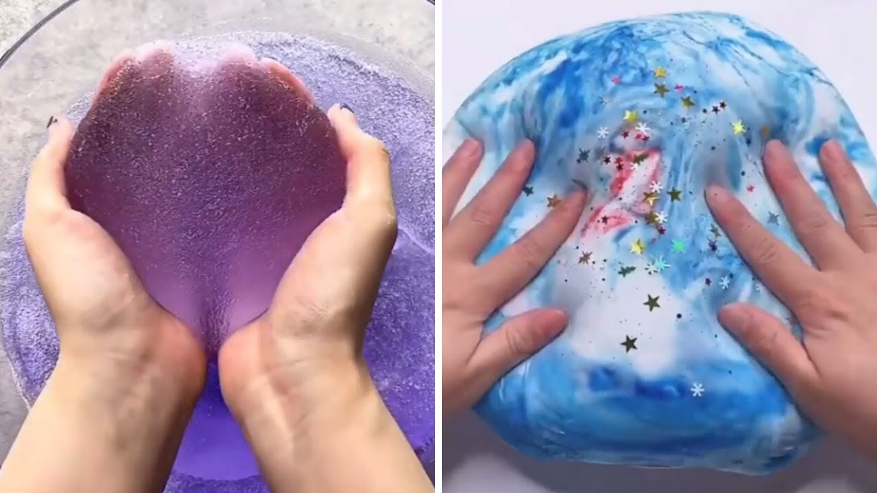 Satisfying Slime ASMR | Relaxing Slime Videos | Relaxing Oddly ...
