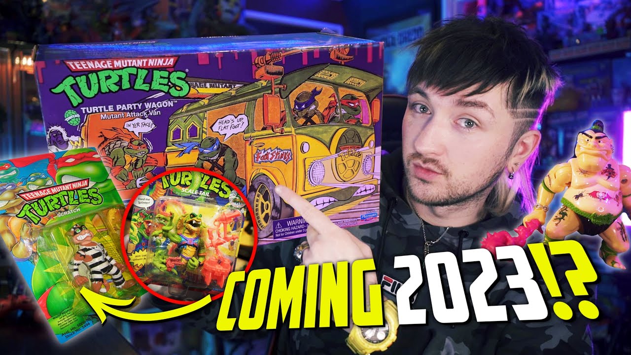 Playmates Ninja Turtles Retro Remakes Going Crazy! Scratch, Hot Spot ...