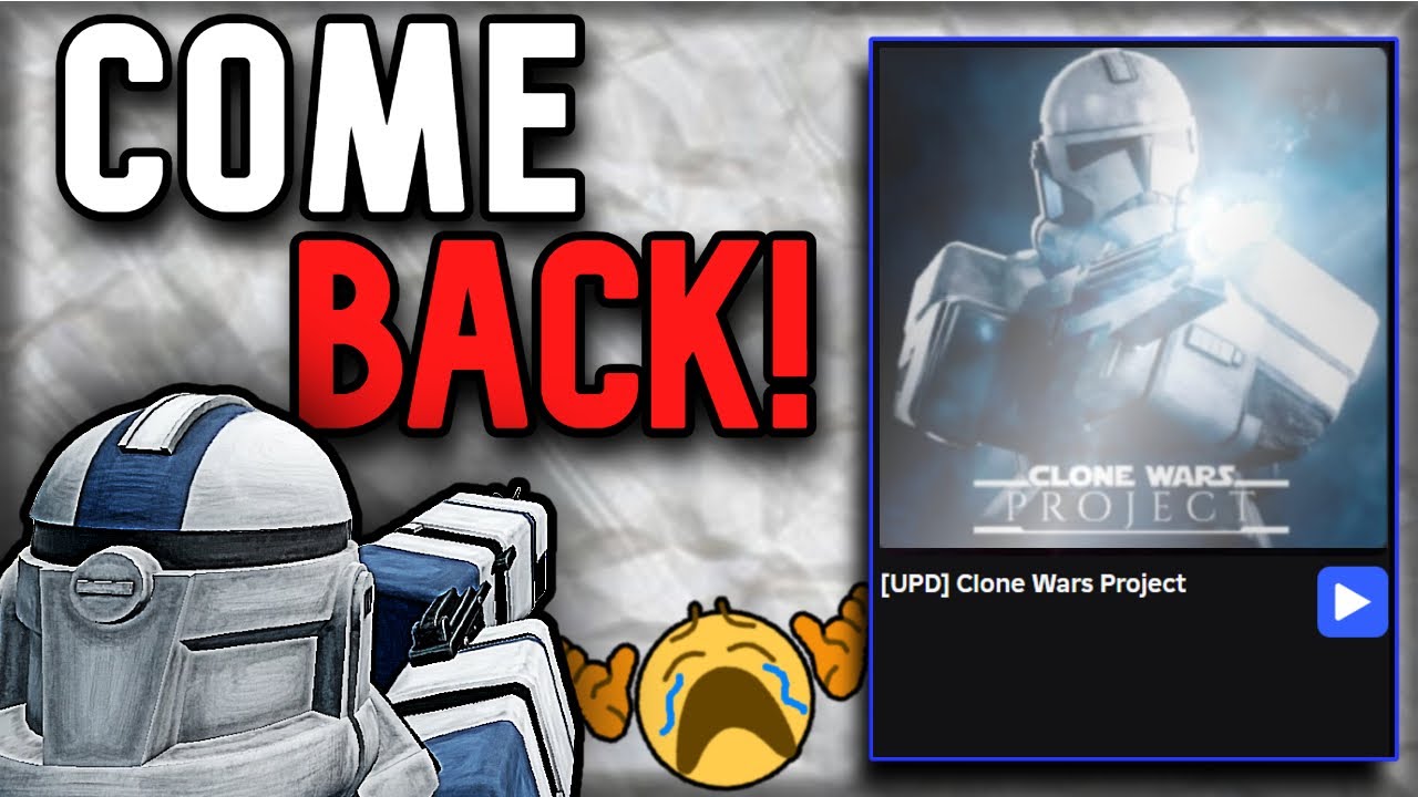 Clone Wars Project CLOSED?? (Training To Become the BEST Clone Trooper ...