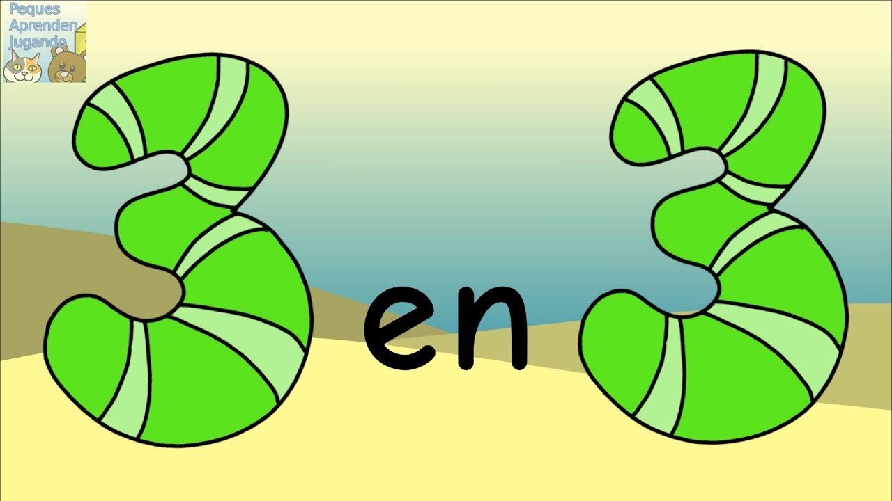 Contar de 3 en 3 hasta 99 Los números hasta 99 Peques Aprenden Jugando ...