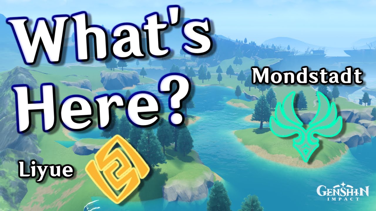 This Area Between Mondstadt And Liyue Is Fascinating - Genshin Impact ...