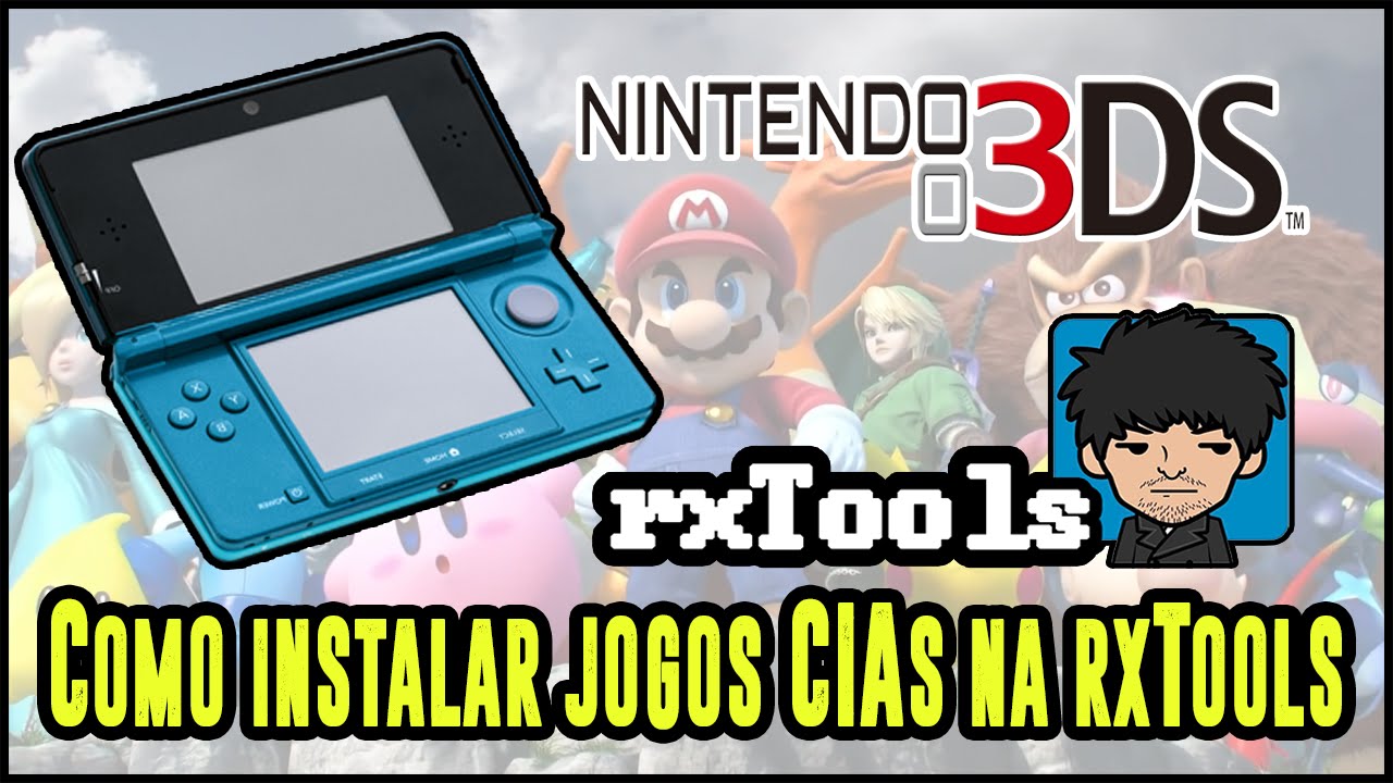 [3DS] Como instalar jogos CIAs na rxTools - YouTube