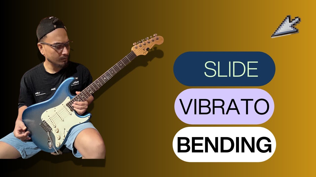Level up your guitar solo with this key Techniques Slide,vibrato and ...