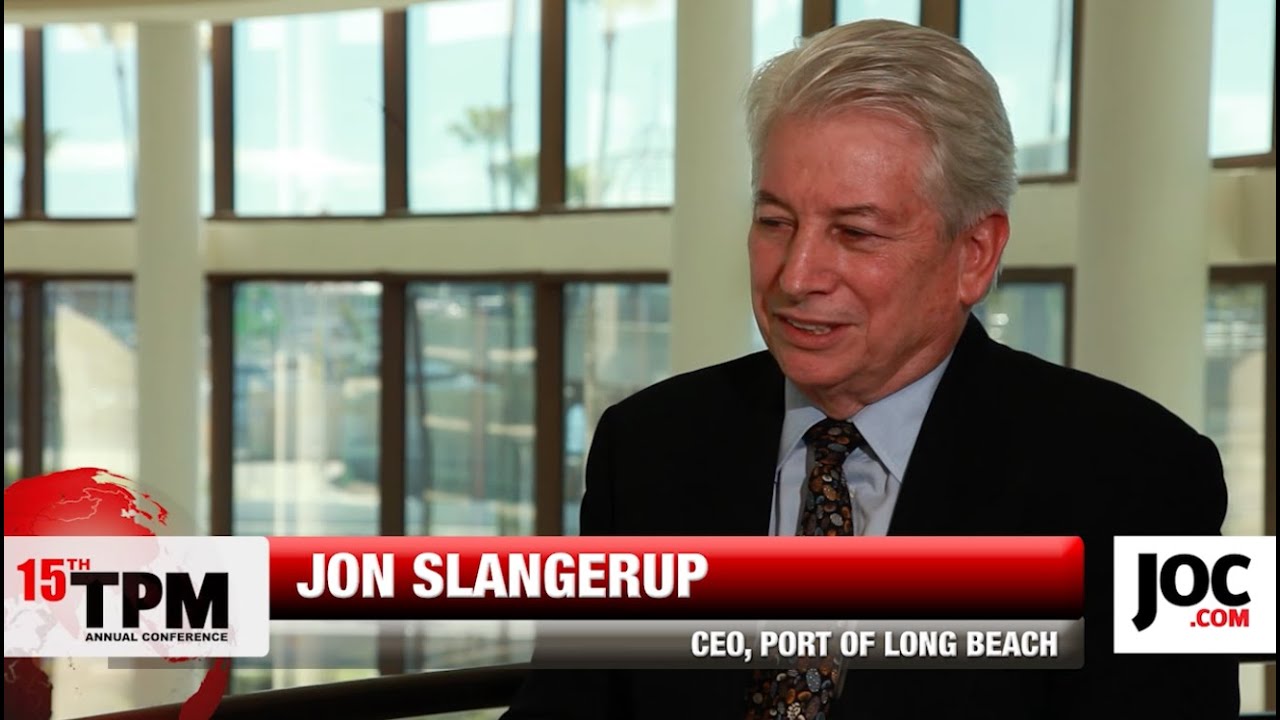 JOC | TPM 2015 Sponsor: Jon Slangerup, Port of Long Beach - YouTube