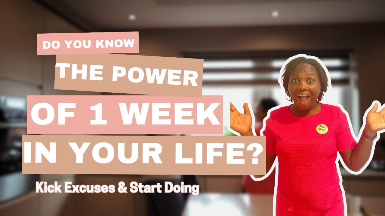 Unlock the Power & Impact of 1 week in your life! - YouTube