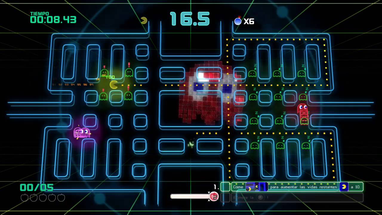 PAC-MAN™ CHAMPIONSHIP EDITION 2 tutorial boss battle - YouTube