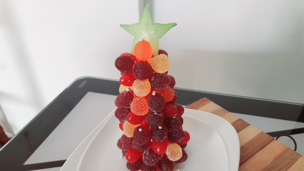 Edible Christmas tree | jelly Christmas tree | quick easy and tasty ...