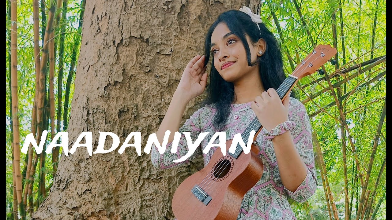 Naadaniyan 🥰| cover song | ukulele version | akshath | leela - YouTube
