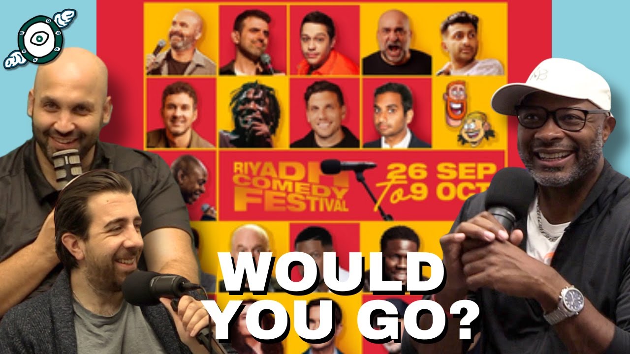 Would you go to the Riyadh Comedy Festival? (P Boiz Podcast Clip) - YouTube