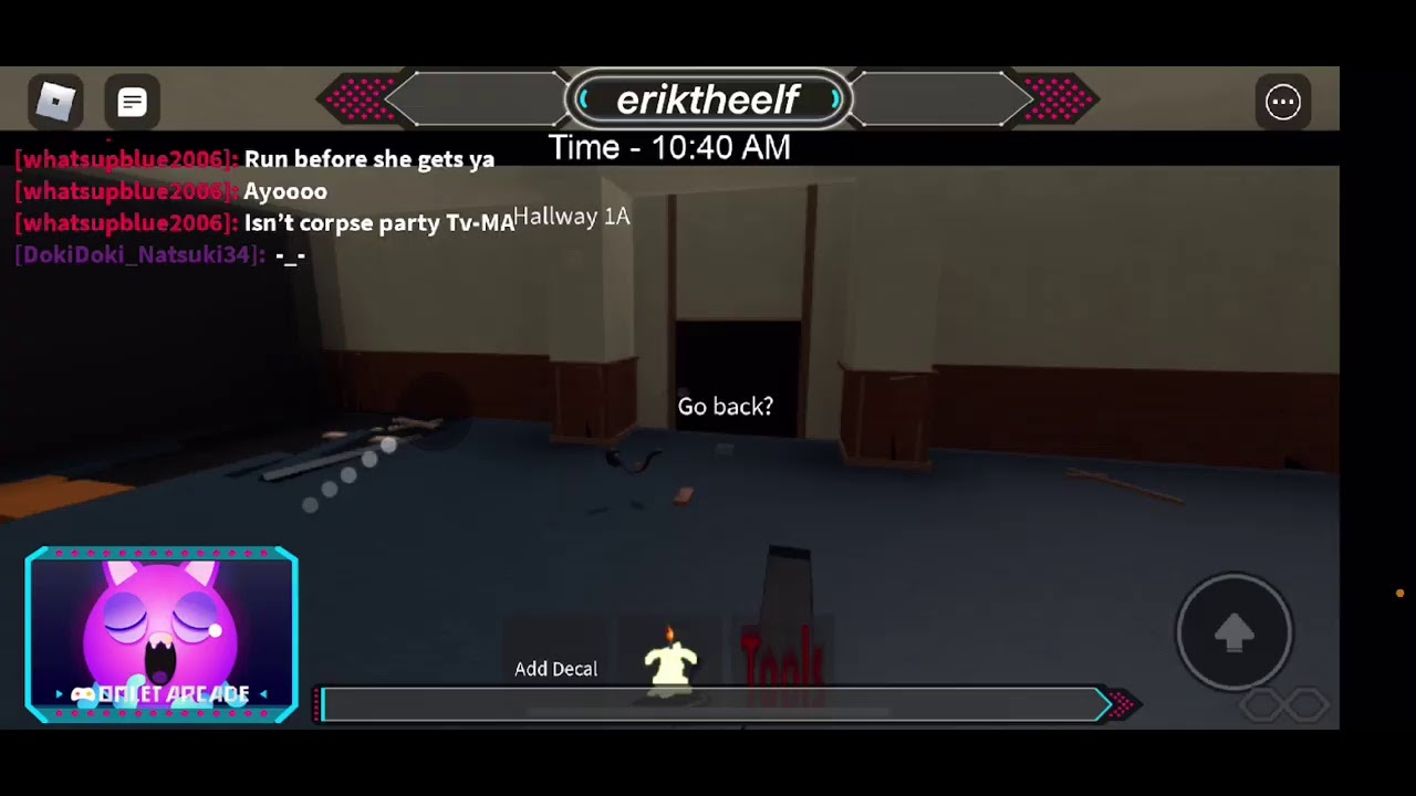 Join me in Corpse party rp lol - YouTube