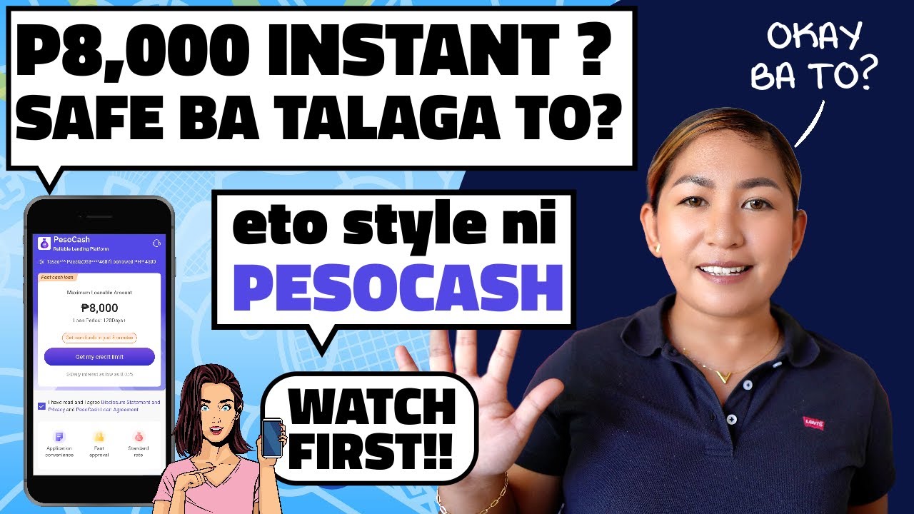 Instant P8000 Loan sa PesoCash Safe Ba? - YouTube