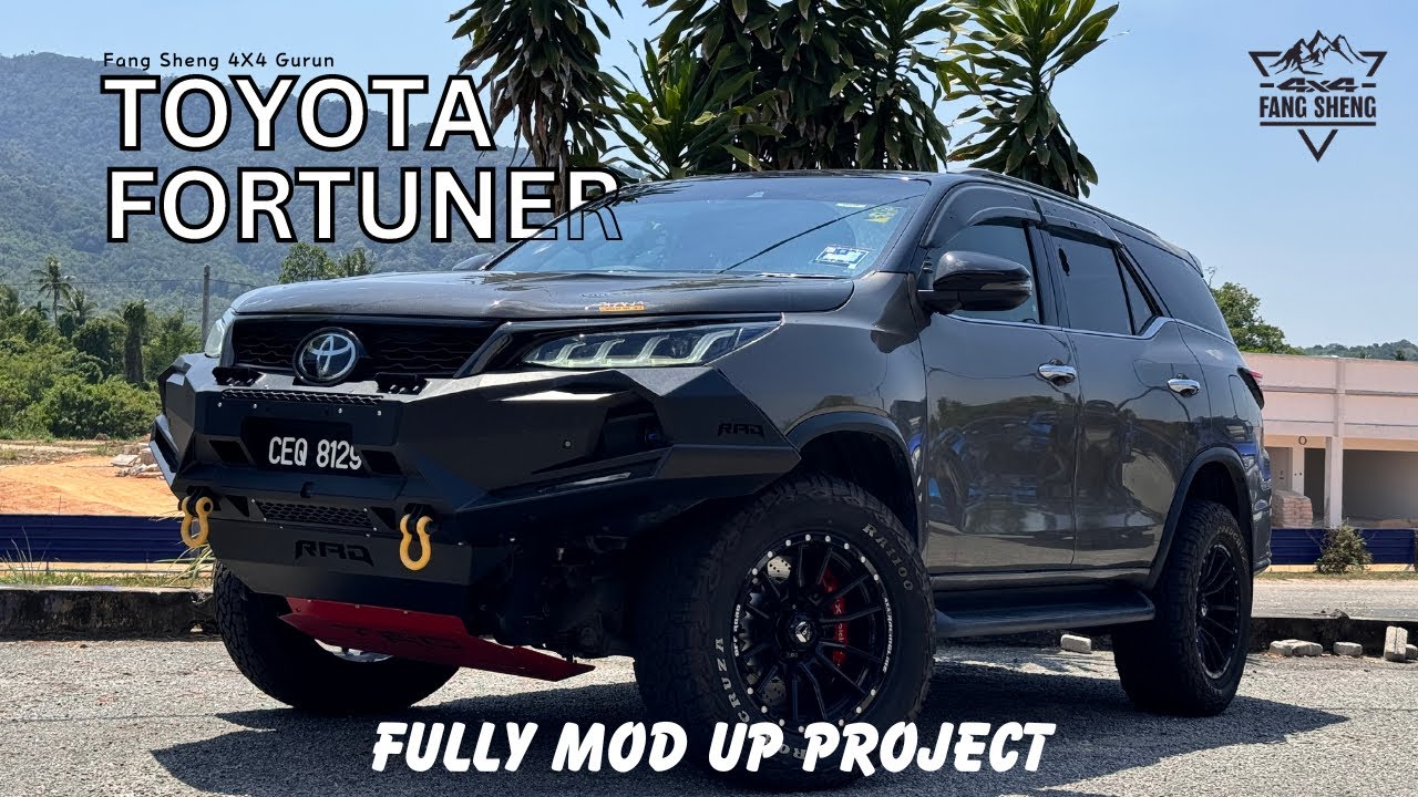 TOYOTA FORTUNER FULLY MOD-UP PROJECT - FANGSHENG4X4GURUN - YouTube