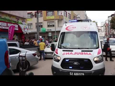 Ordu'da Polis Memuruna Sandalye İle Saldırı!