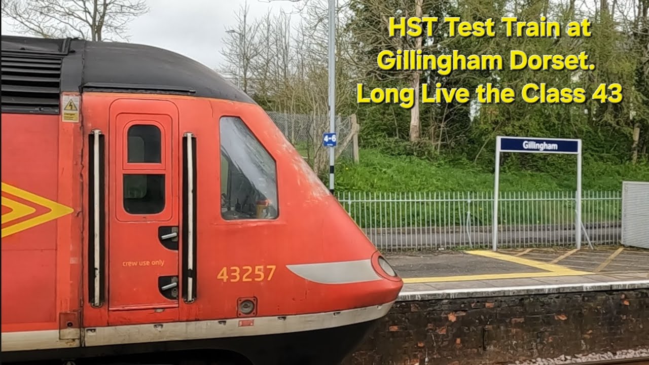 Network Rail PLPR Test Train Colas Rail HST - YouTube
