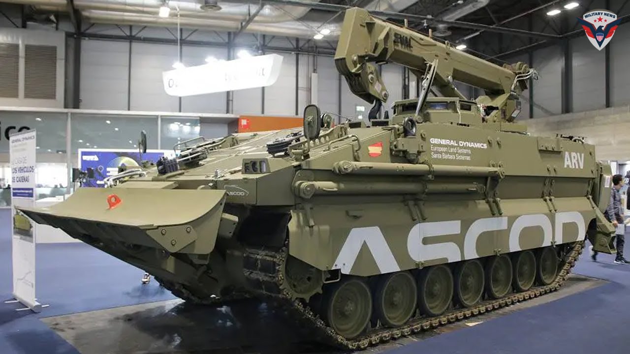 Meet the Latest Variant of ASCOD ARV Armored Vehicle - YouTube