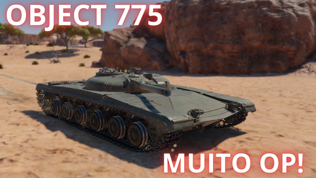 OBJECT 775 E UM MONSTRO! ROUBADO D+ -WAR THUNDER-PT-BR - YouTube