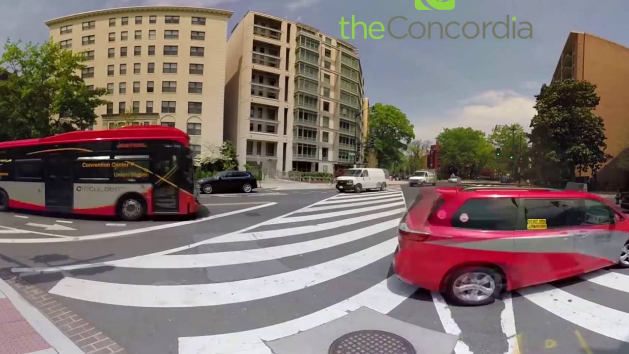 The Concordia VR 360 - Street view - YouTube