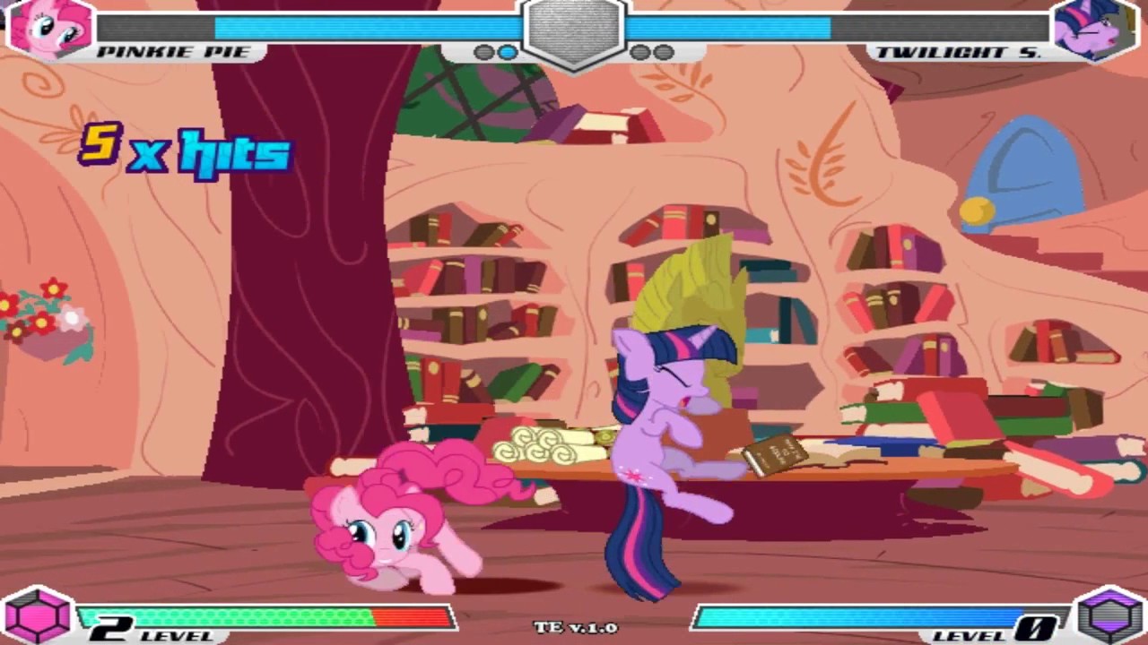My Little Pony Fighting Is Magic Tribute Edition Pinkie Pie Playthrough ...