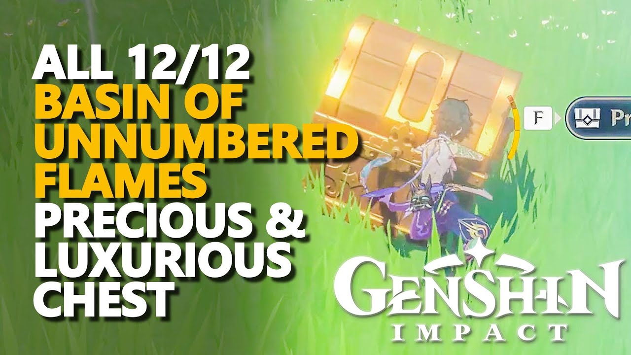 All 100% Basin of Unnumbered Flames Luxurious Chest and Precious Chest ...