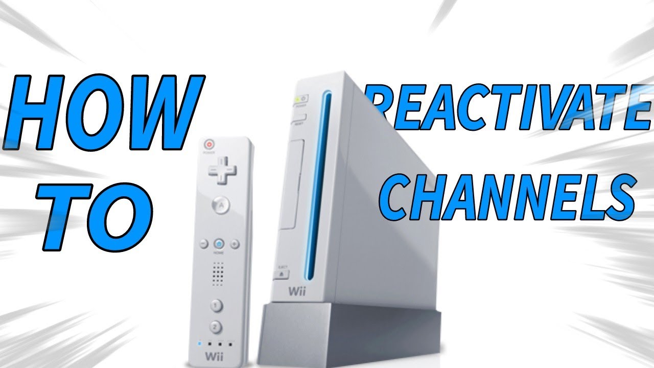 HOW TO REACTIVATE NINTENDO WII CHANNELS IN 2025! - YouTube