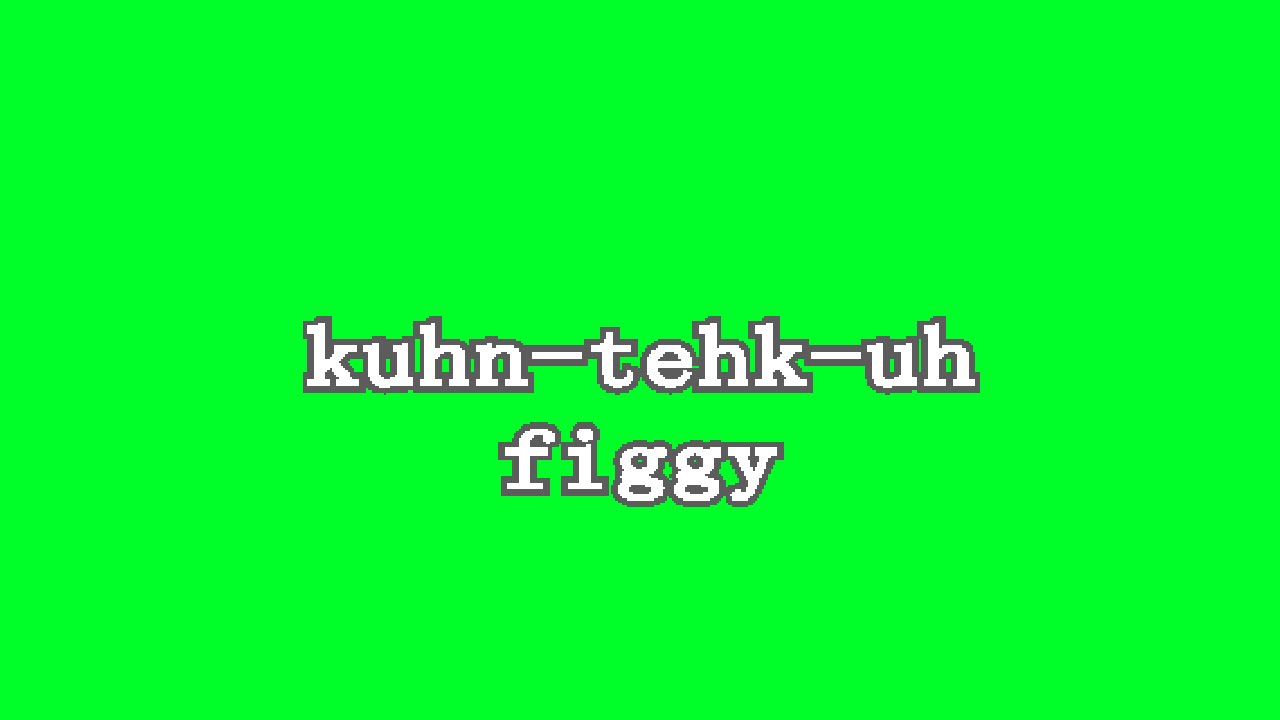 kuhn-tehk-uh figgy (Official Music Video) - YouTube