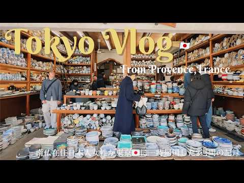 Tokyo Vlog , 南仏在住女性がひとりで日本に一時帰国して東京に2週間滞在した記録 。100均からキッチン用品、食品、雑貨などの購入品も紹介！美味しいものもたくさん食べました
