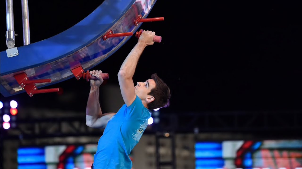 (FF) Chris DiGangi at the Vegas Finals: Stage 3 - American Ninja ...