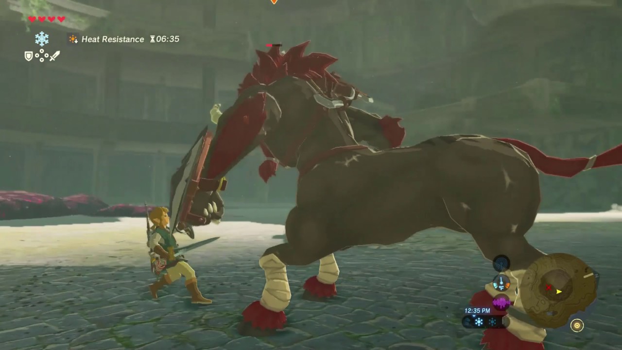 Lynel in Coliseum Ruins (4 Hearts) - YouTube